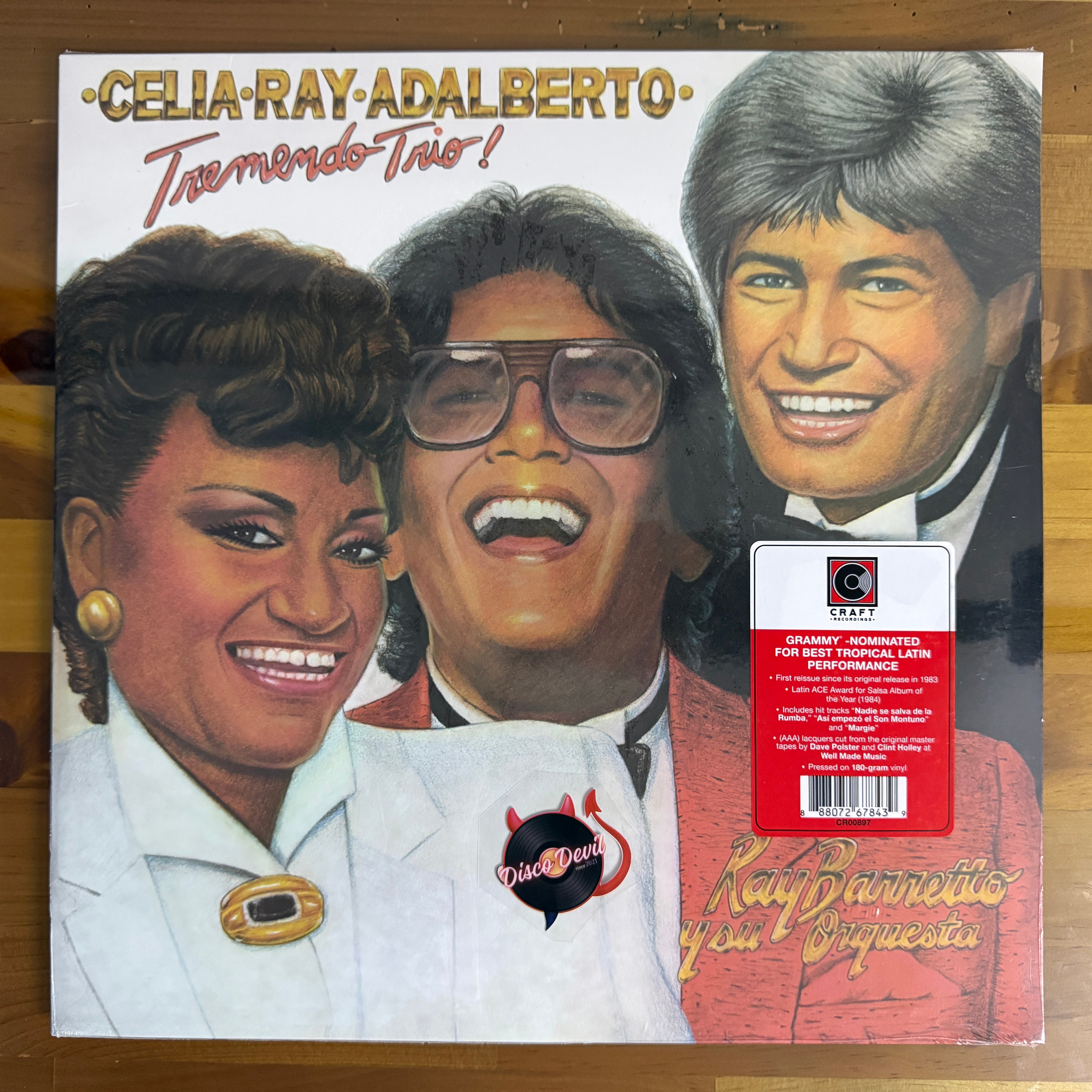Celia, Ray y Adalberto - Tremendo Trio – Disco Devil | Página Oficial