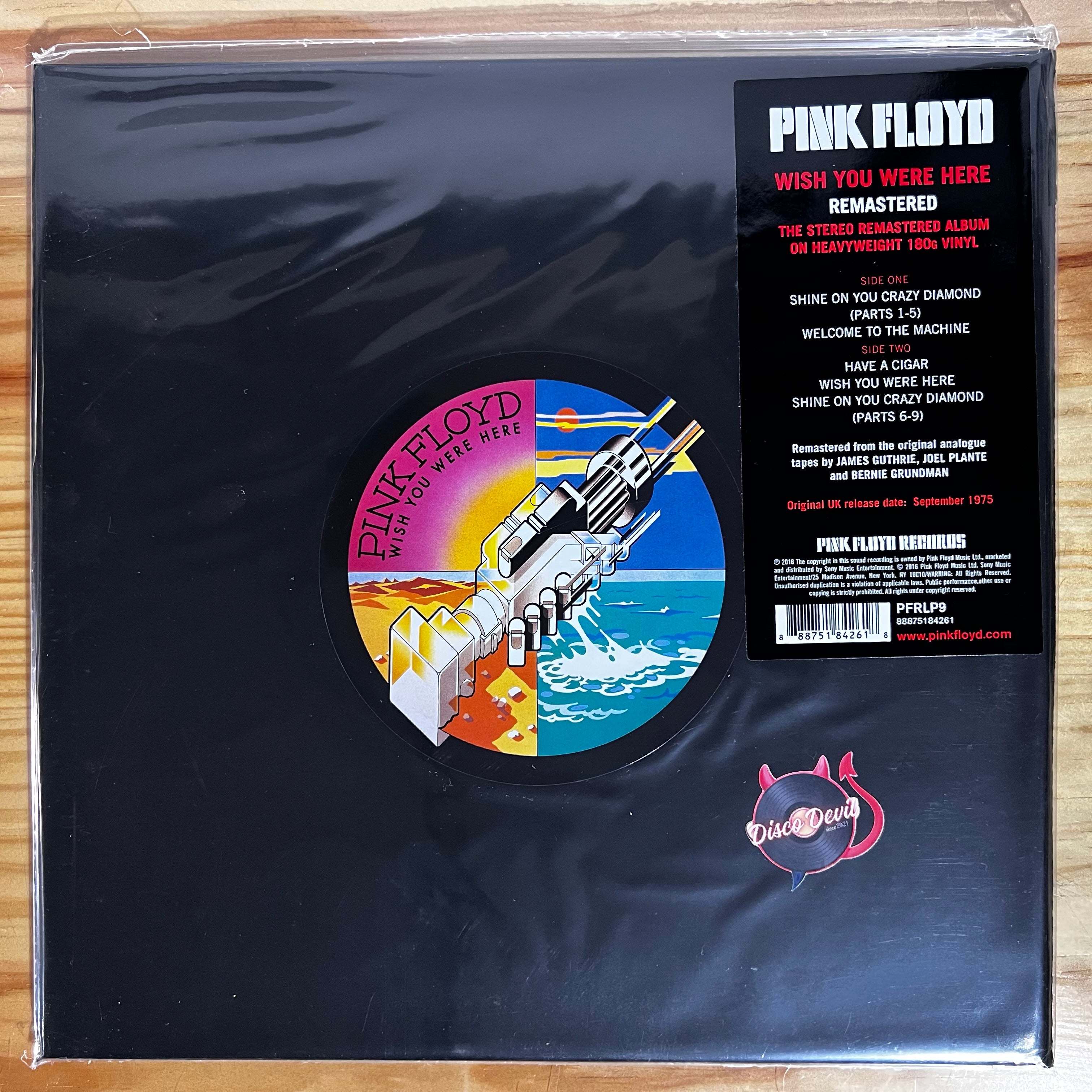 Pink Floyd - Wish You Were Here – Disco Devil | Página Oficial