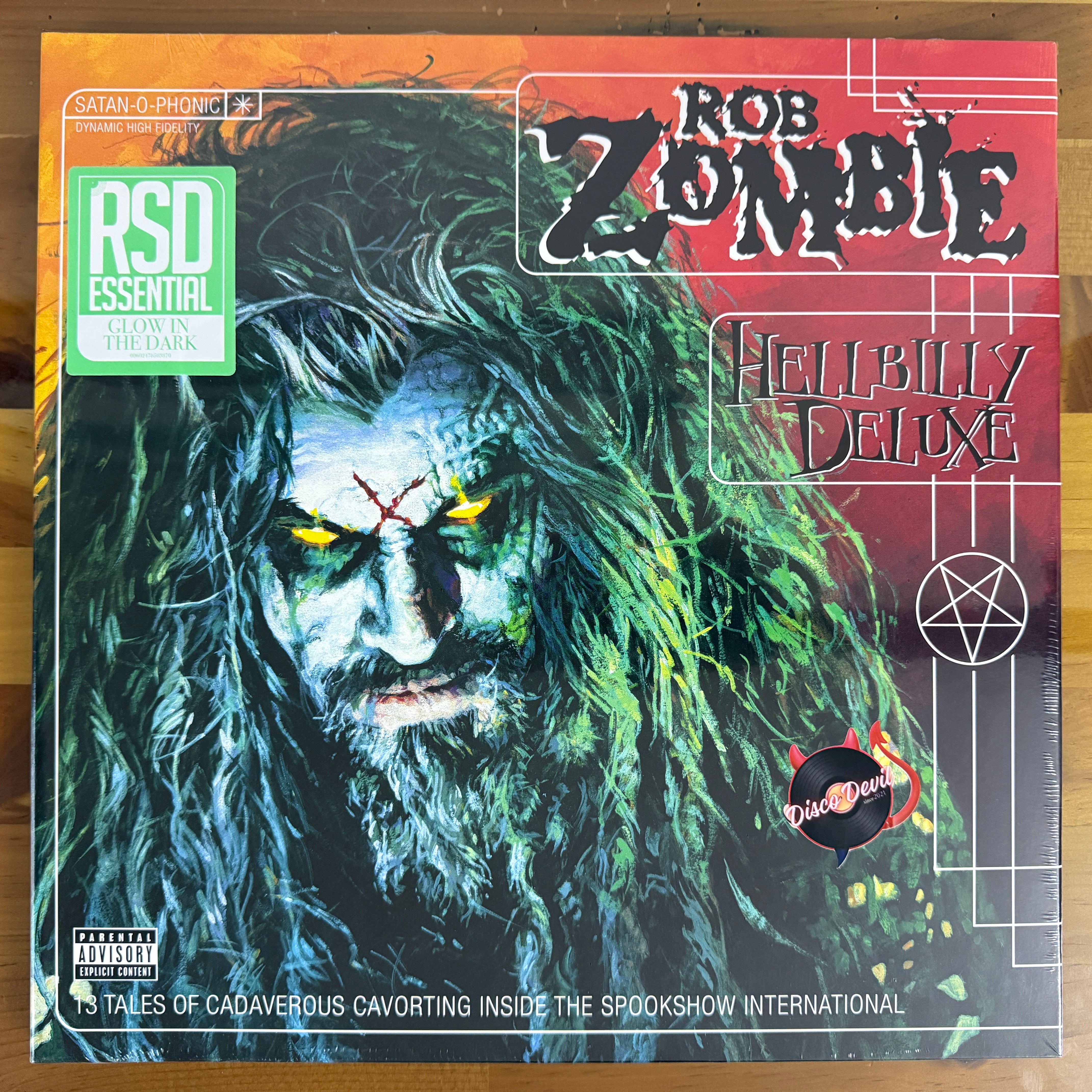 Rob Zombie - Hellbilly Deluxe, RSD, Glow in the Dark Vinyl – Disco ...
